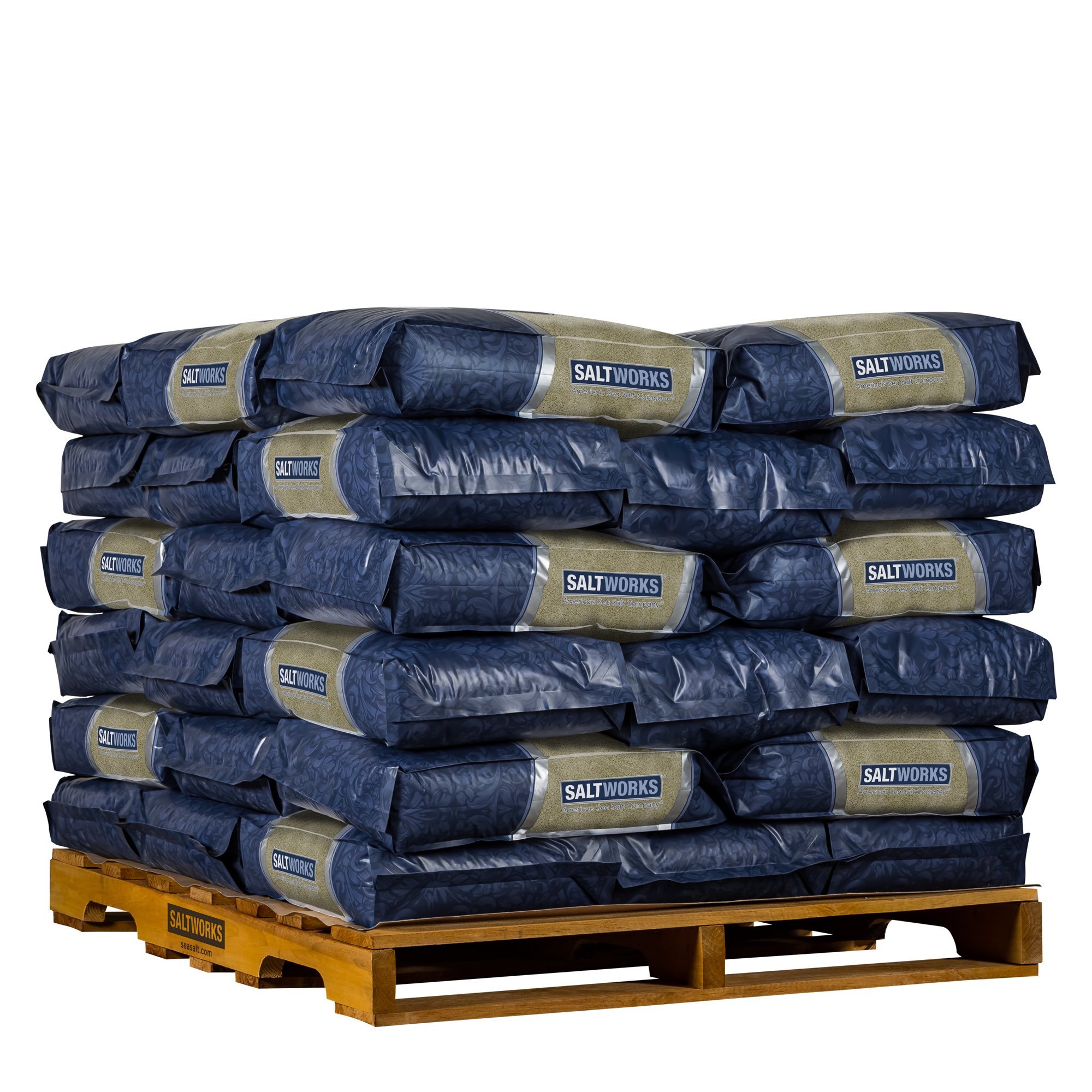 Sel Gris French Grey Sea Salt Bulk (Brut Grain) - 2200 lb Pallet ...