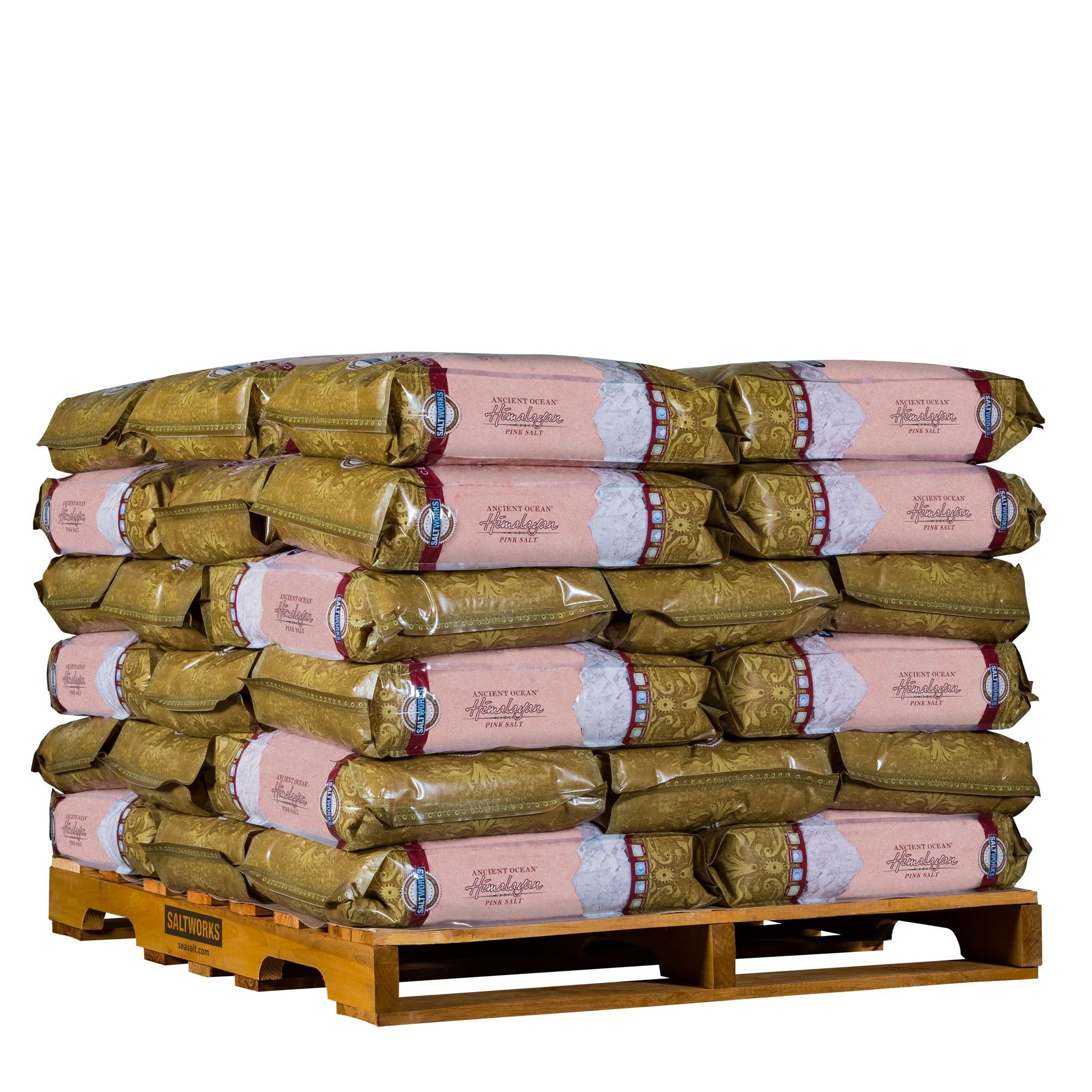 Ancient Ocean® Himalayan Pink Salt Bulk (Powder Grain) - 2200 lb Pallet ...