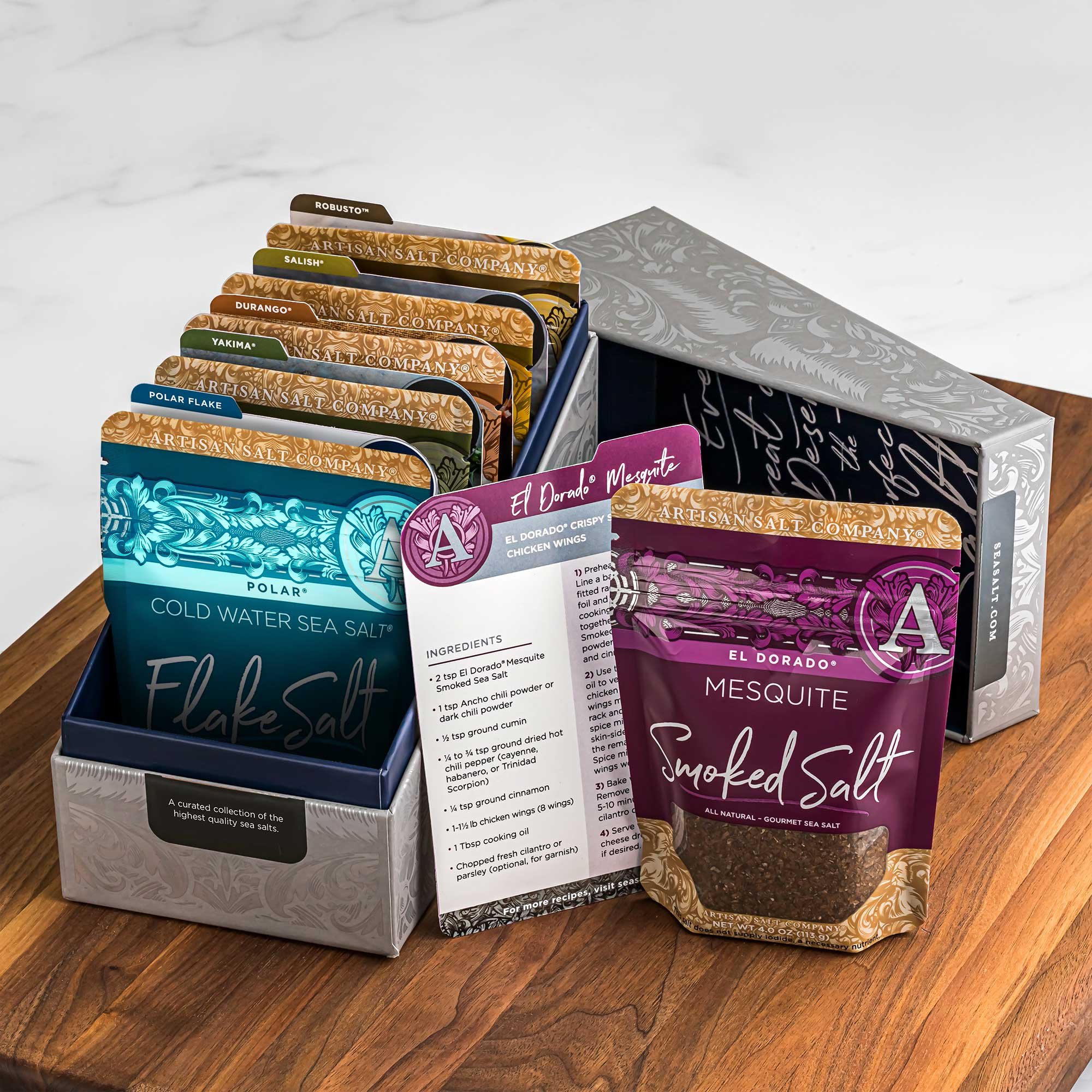 Artisan® Grill Collection - Limited Edition Recipe Box | SaltWorks®