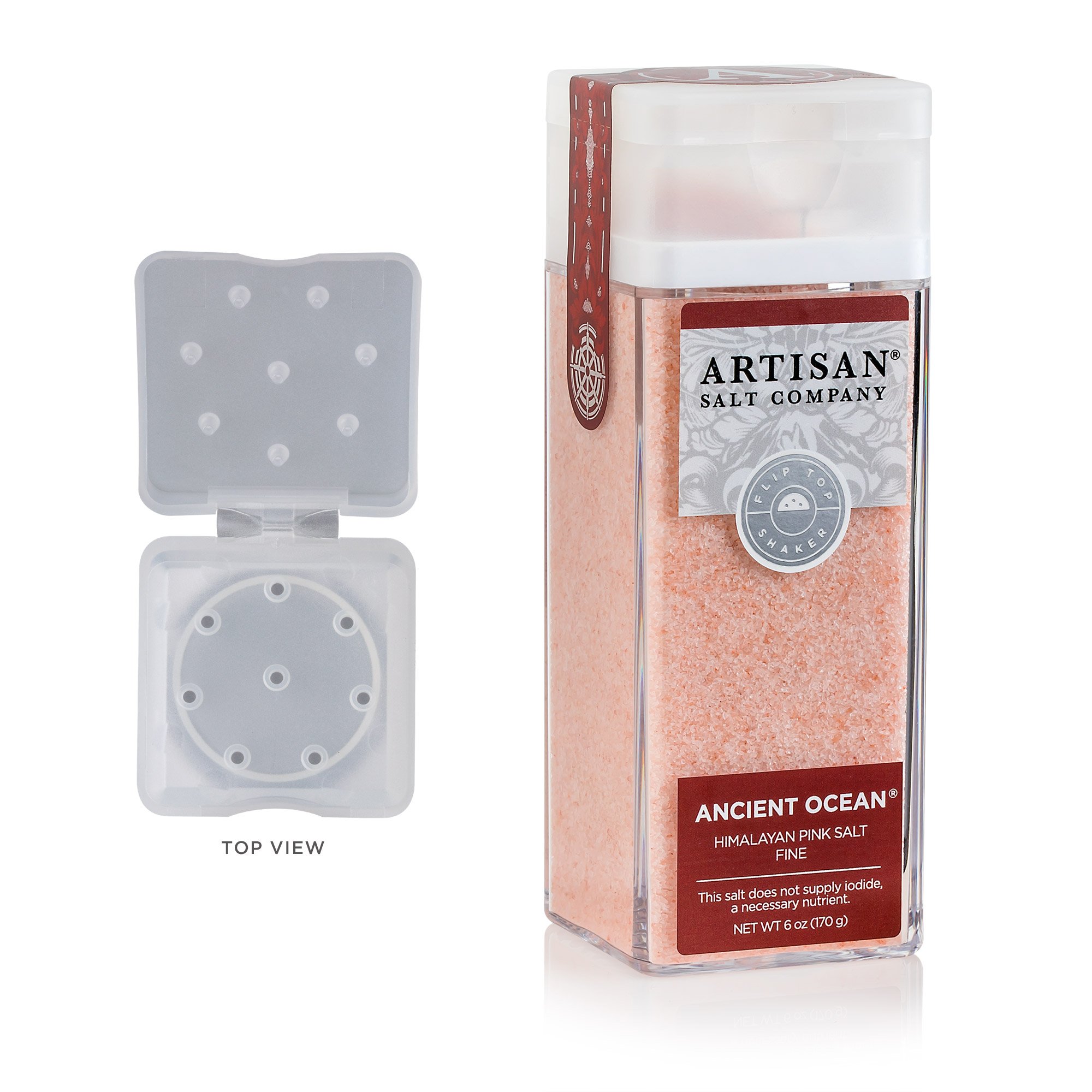 Himalayan Pink Salt | Salt Shaker Jar (Wholesale Case of 6) | SaltWorks®